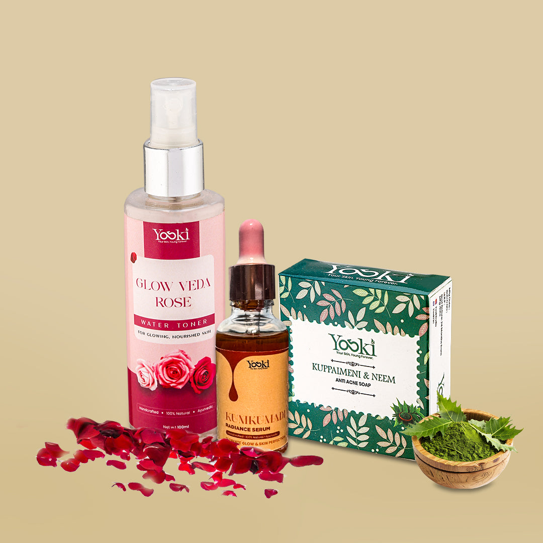 Yoski Anti-Inflammation Trio – Soothe, Brighten, Calm Skin – YOSKI